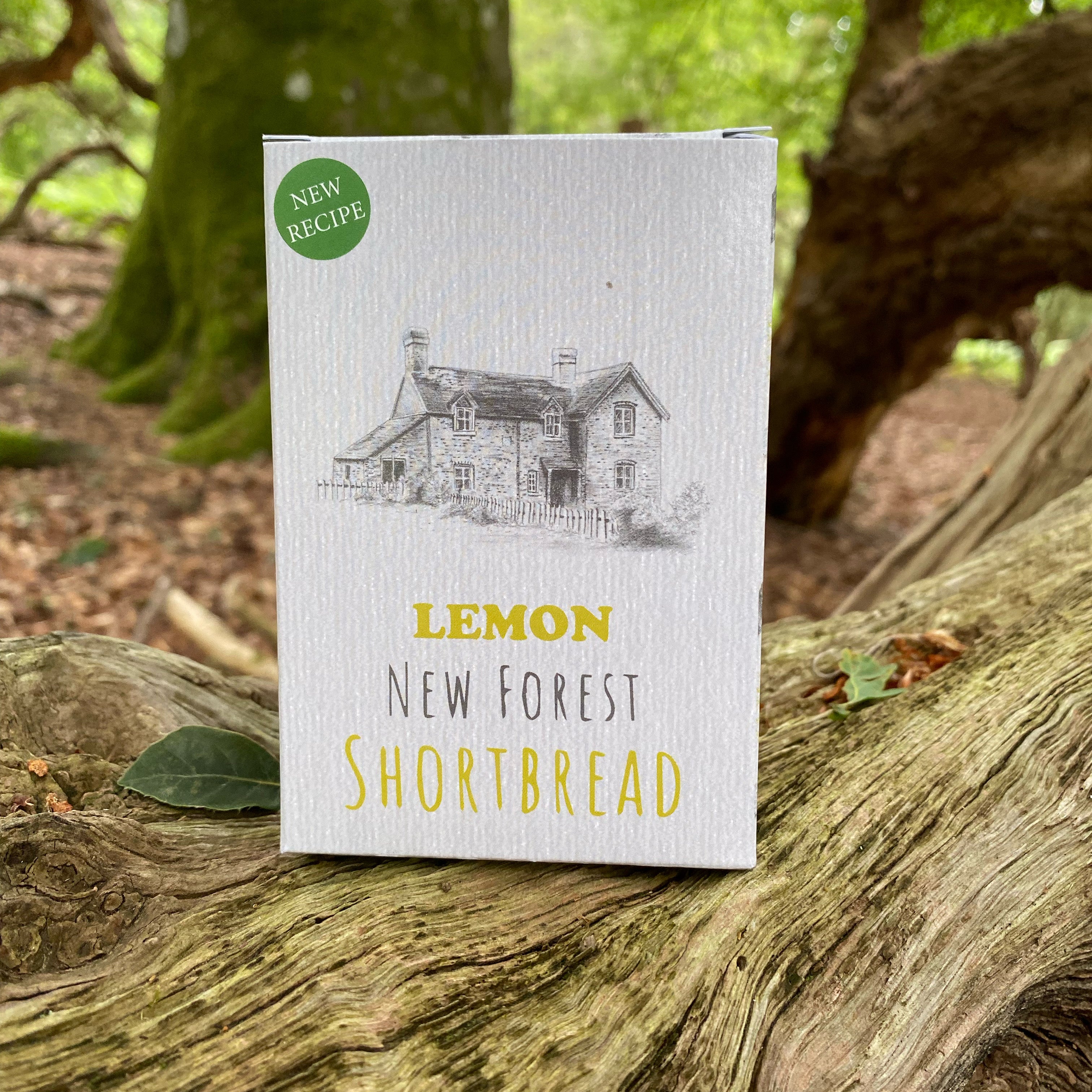 Lemon flavoured New Forest Shortbread