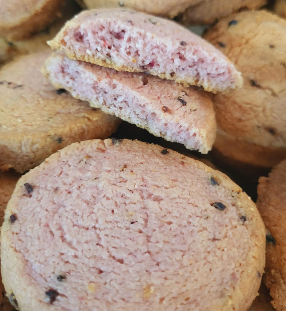 Cranberry flavoured New Forest Shortbread REDUCED!