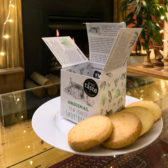 Original New Forest Shortbread - Box of 4 | All Butter Shortbread ...
