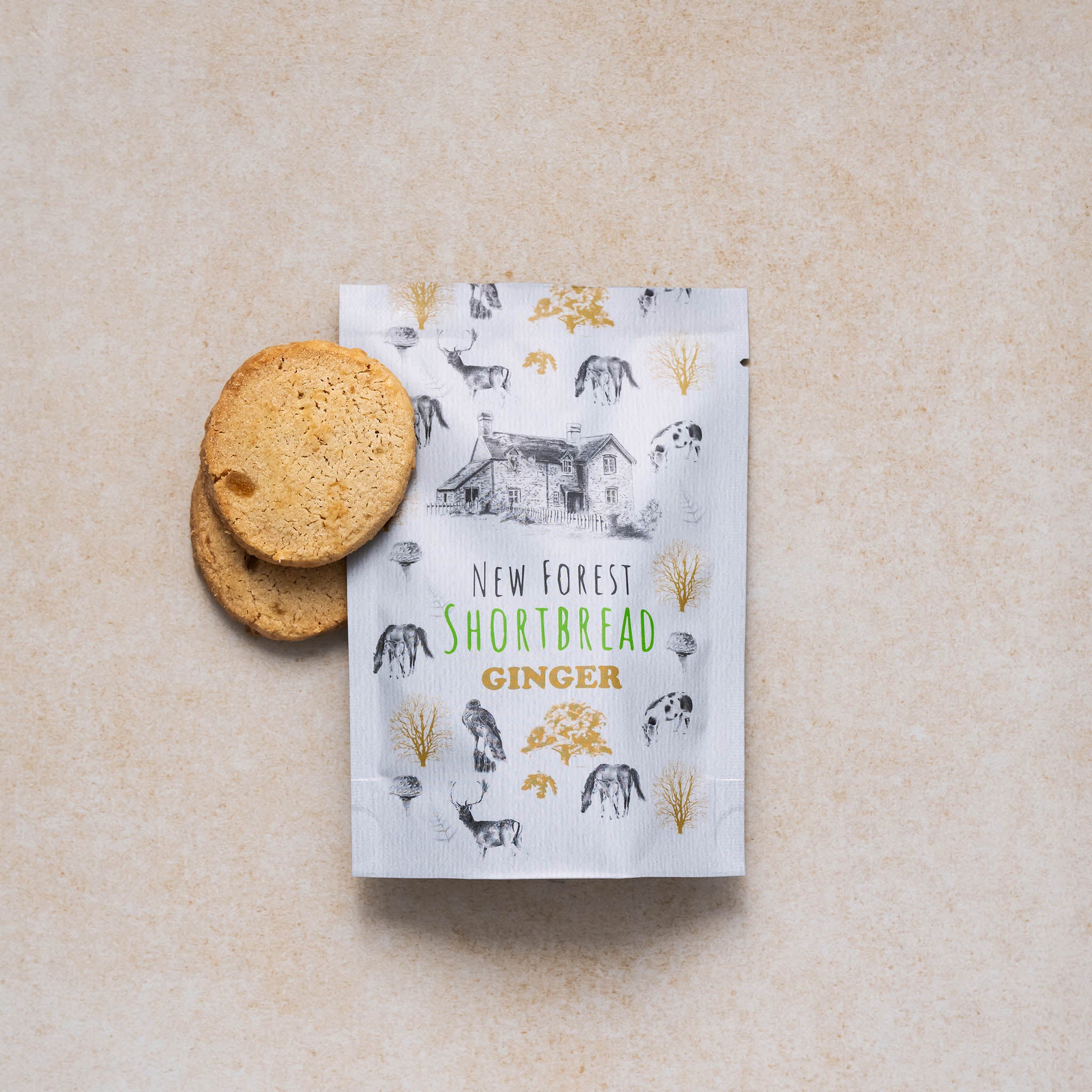 Coffee Flavoured Shortbread Snack Pack | New Forest All Butter ...