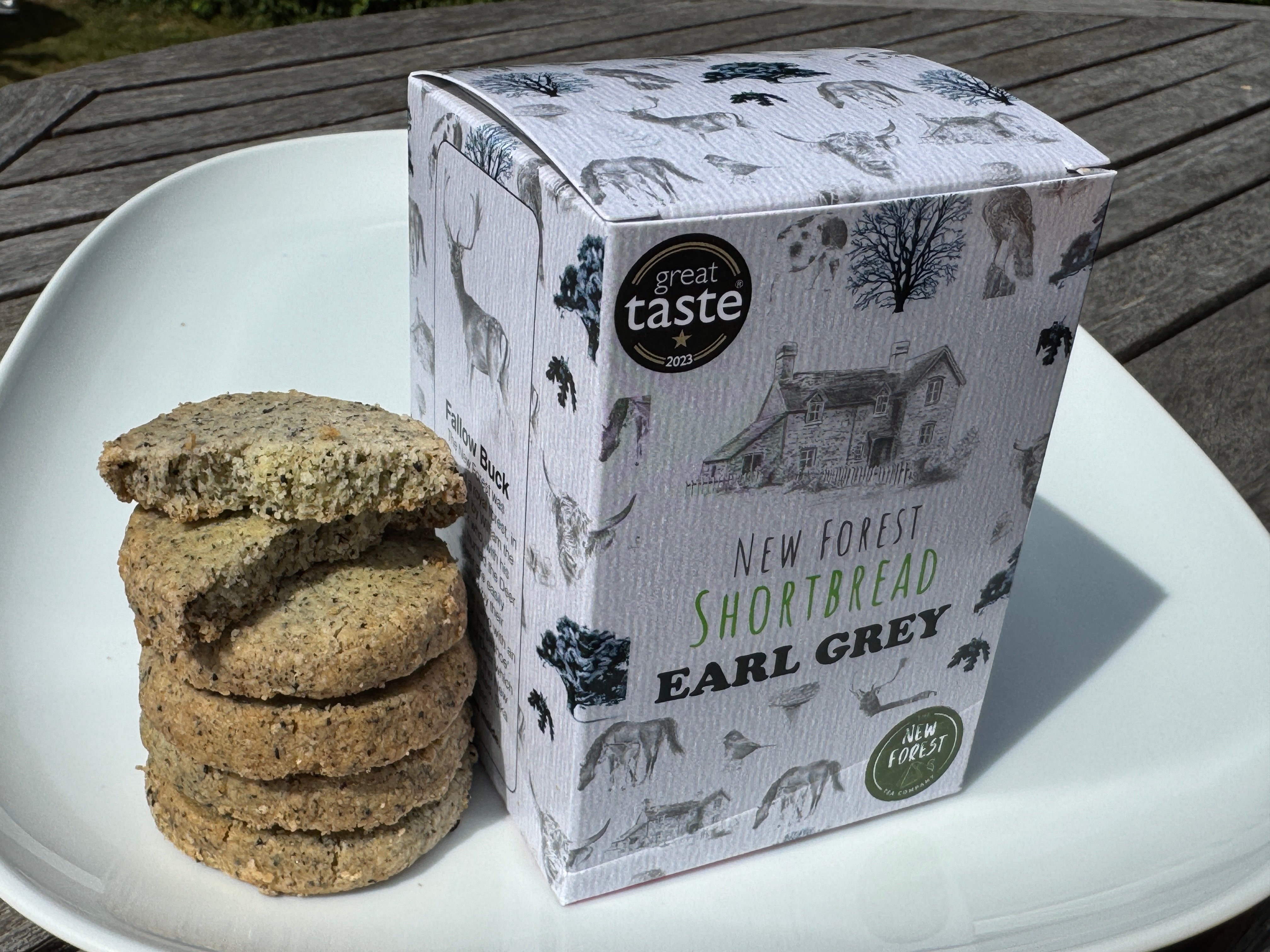 Earl Grey Flavoured Shortbread | New Forest All Butter Shortbread ...