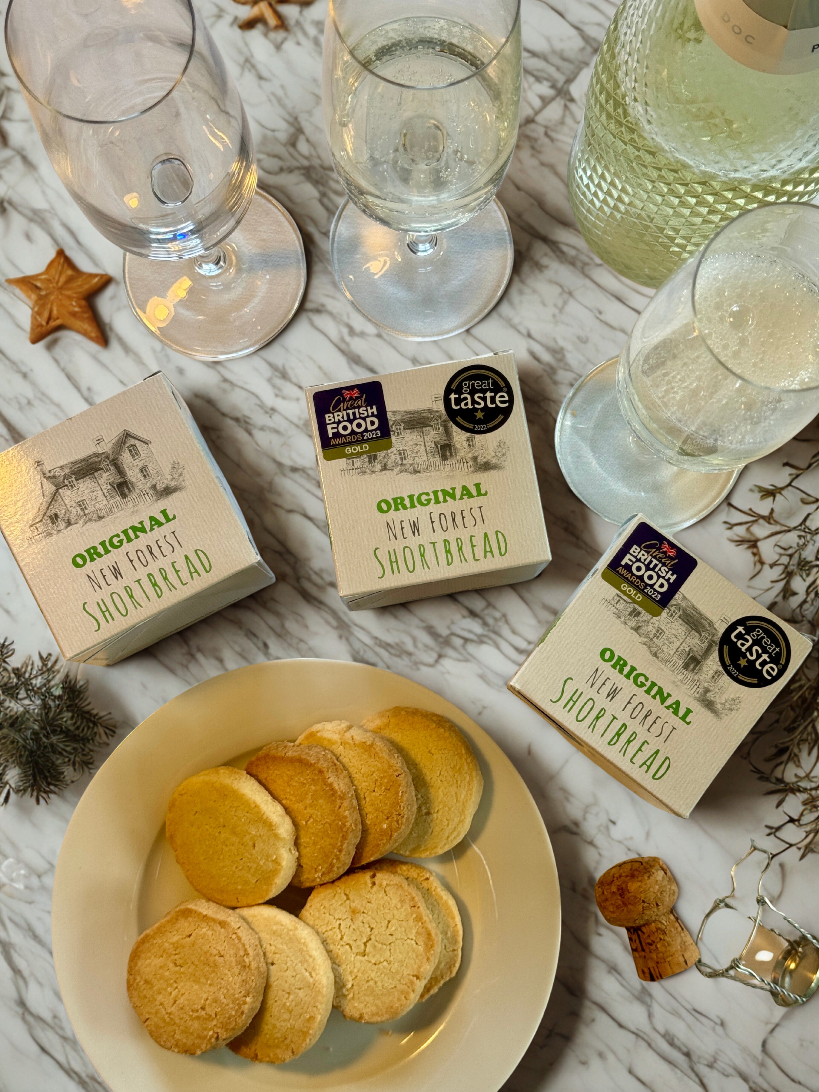 Original New Forest Shortbread - Box of 4 | All Butter Shortbread ...