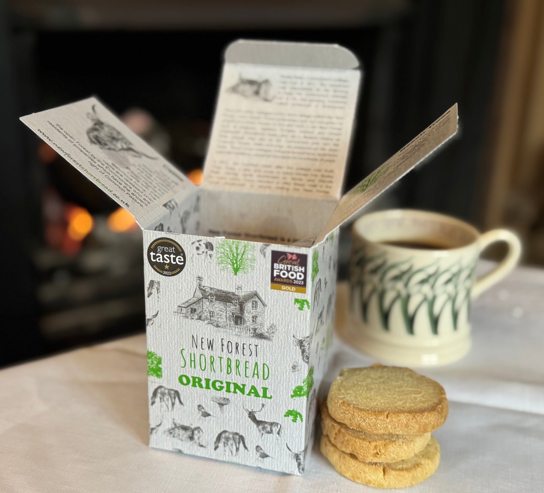 New Forest Shortbread | Chocolate Shortbread Biscuit Gift | Food Gifts