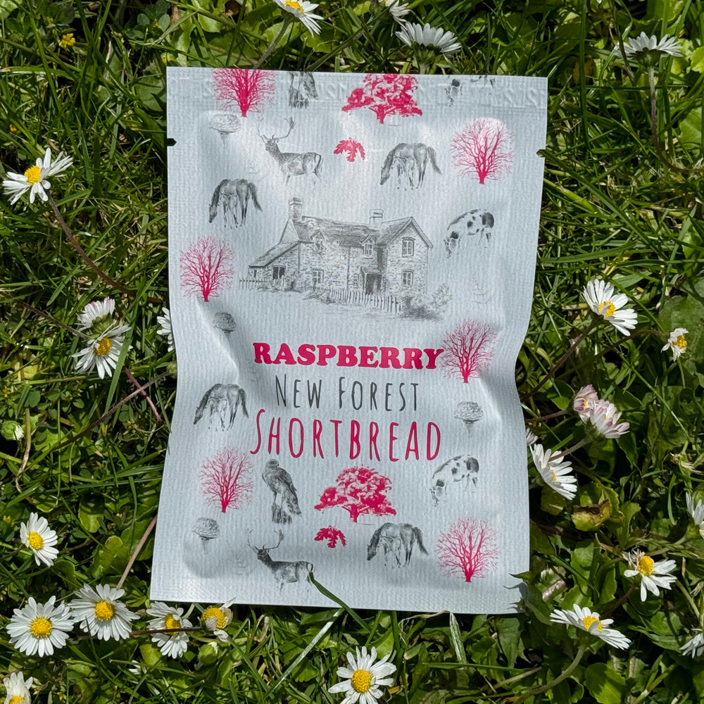 Raspberry Flavoured New Forest Shortbread Snack Pack | All Butter ...
