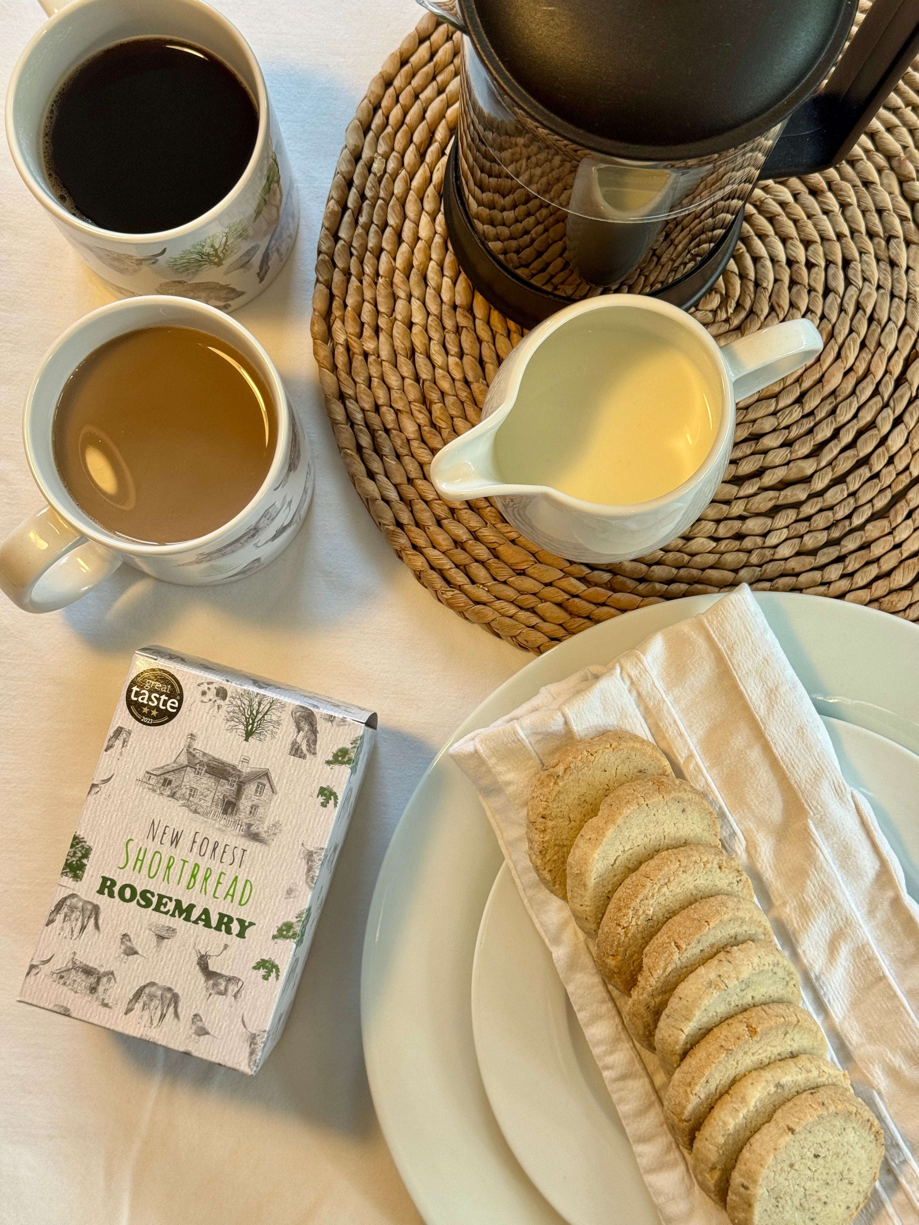 Rosemary Flavoured New Forest Shortbread - Box of 8 | All Butter ...